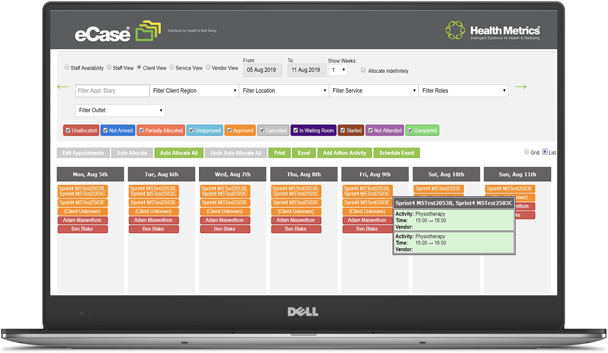 eCase Software for Disability Providers